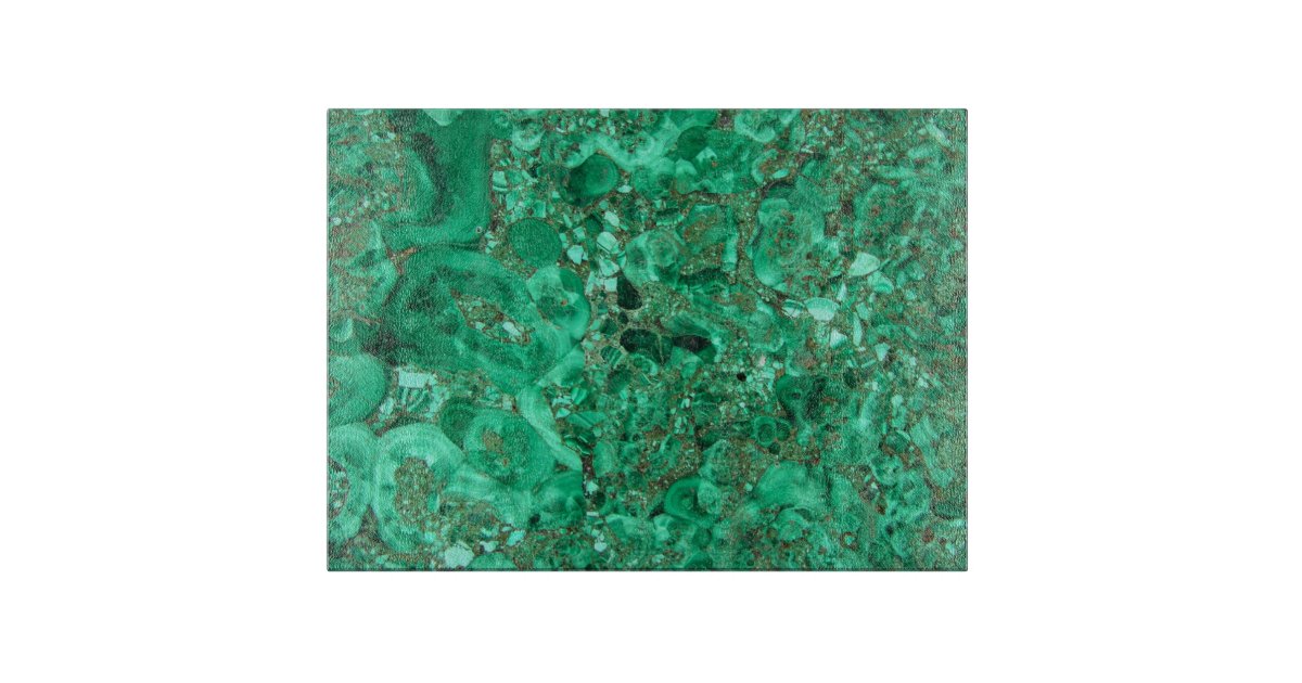 MARBLE GREEN CUTTING BOARD | Zazzle