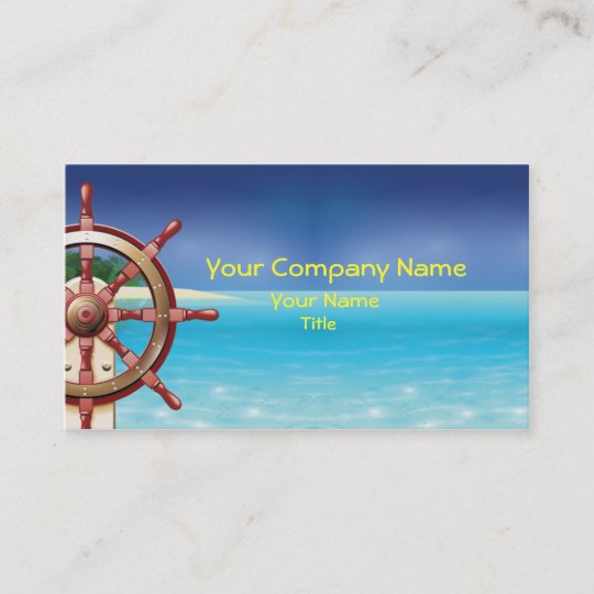 Marine Yachting Business Card Business Card | Zazzle.com.au