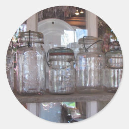 Glass Jar Stickers | Zazzle.com.au