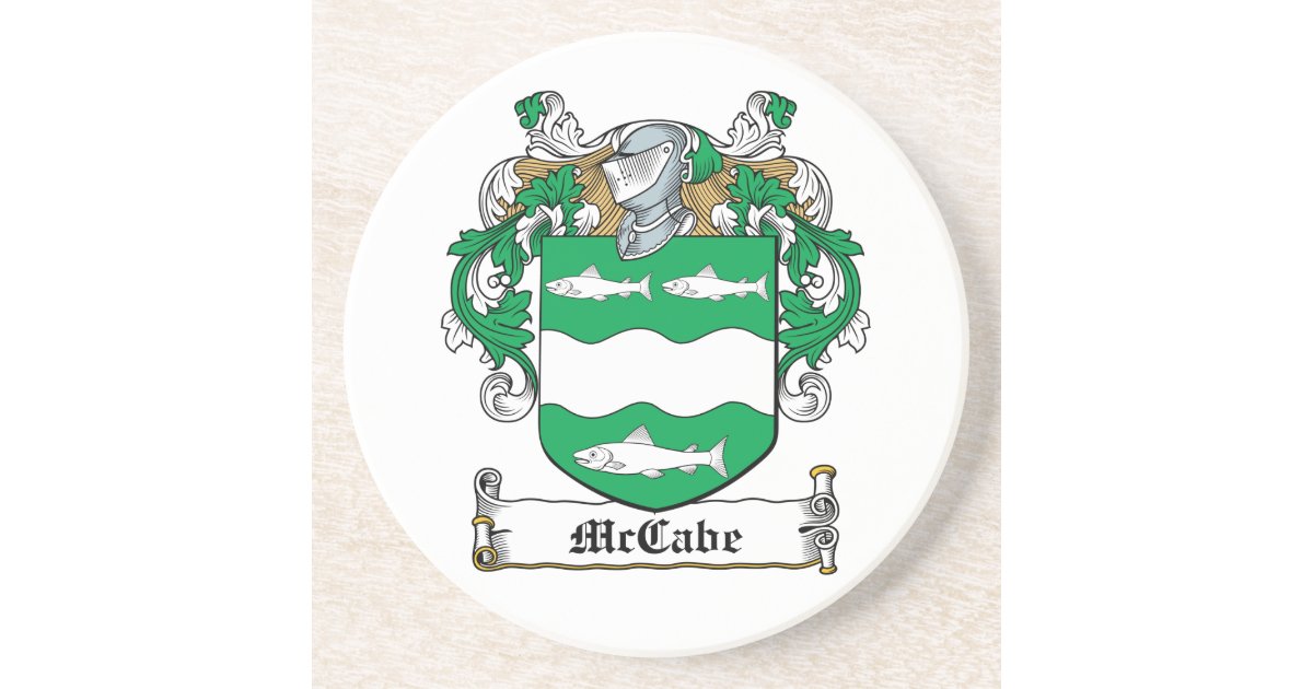 McCabe Family Crest Coaster | Zazzle