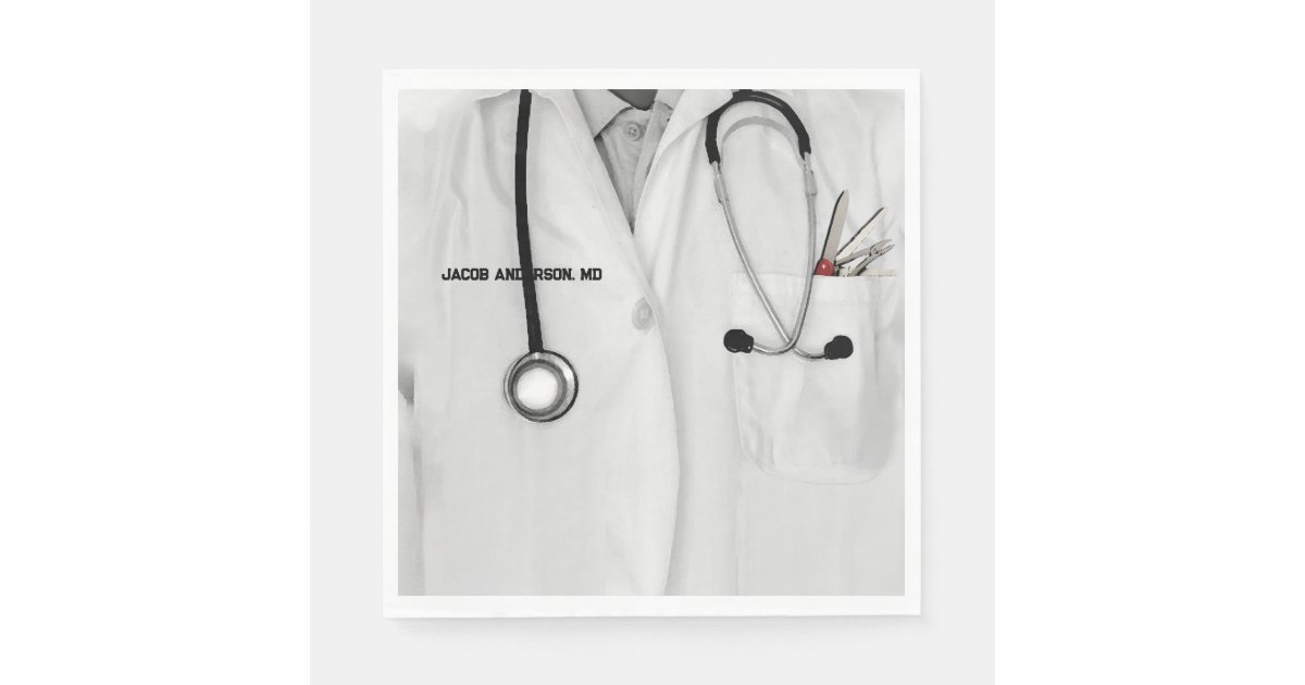 Medical Doctor Napkin | Zazzle