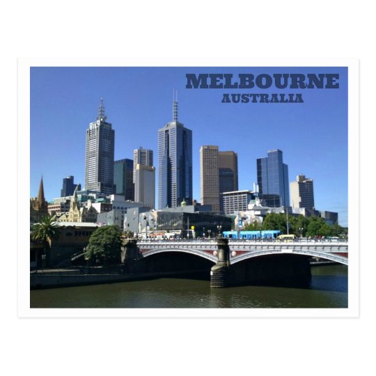 Melbourne - Australia Postcard | Zazzle.com.au