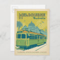 Melbourne, Australia - Trolley Postcard | Zazzle