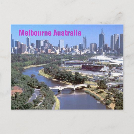 Melbourne postcard | Zazzle.com.au