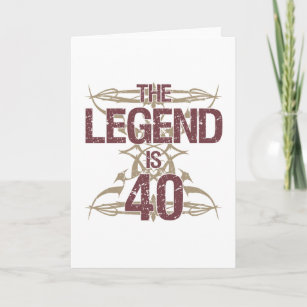 Men 40th Birthday Cards | Zazzle.com.au