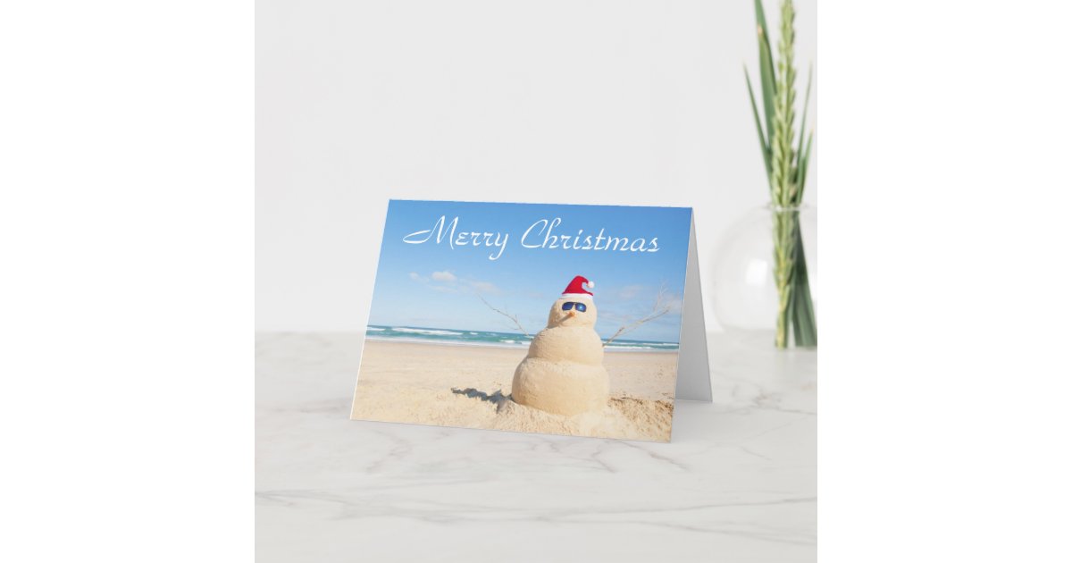 Merry Christmas from Australia Holiday Card | Zazzle