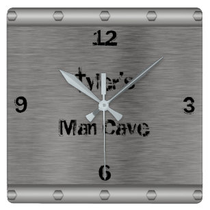 Man Cave Wall Clocks | Zazzle.com.au