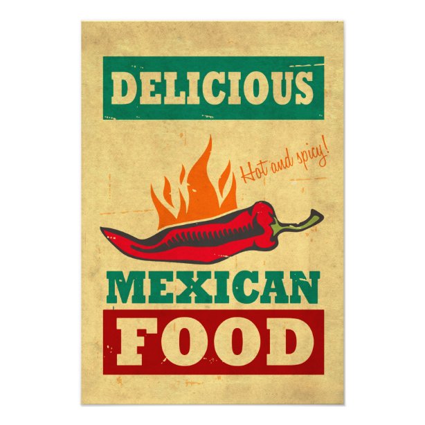 Mexican Food Art & Wall Décor | Zazzle.com.au