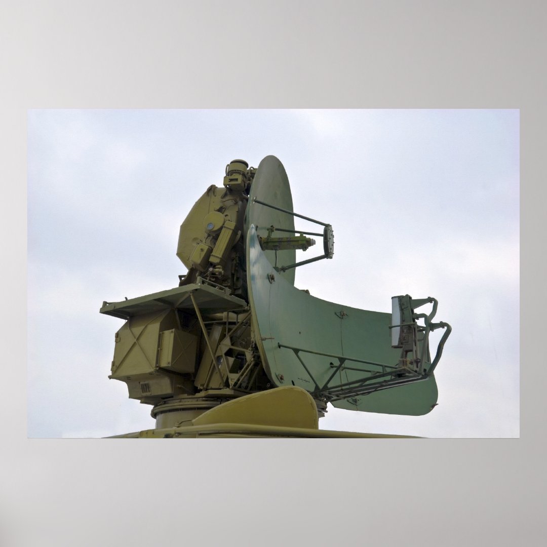 military radar antenna poster | Zazzle