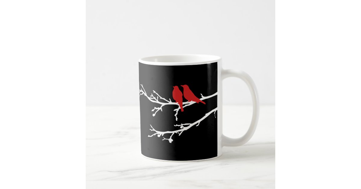 mod birds coffee mug | Zazzle