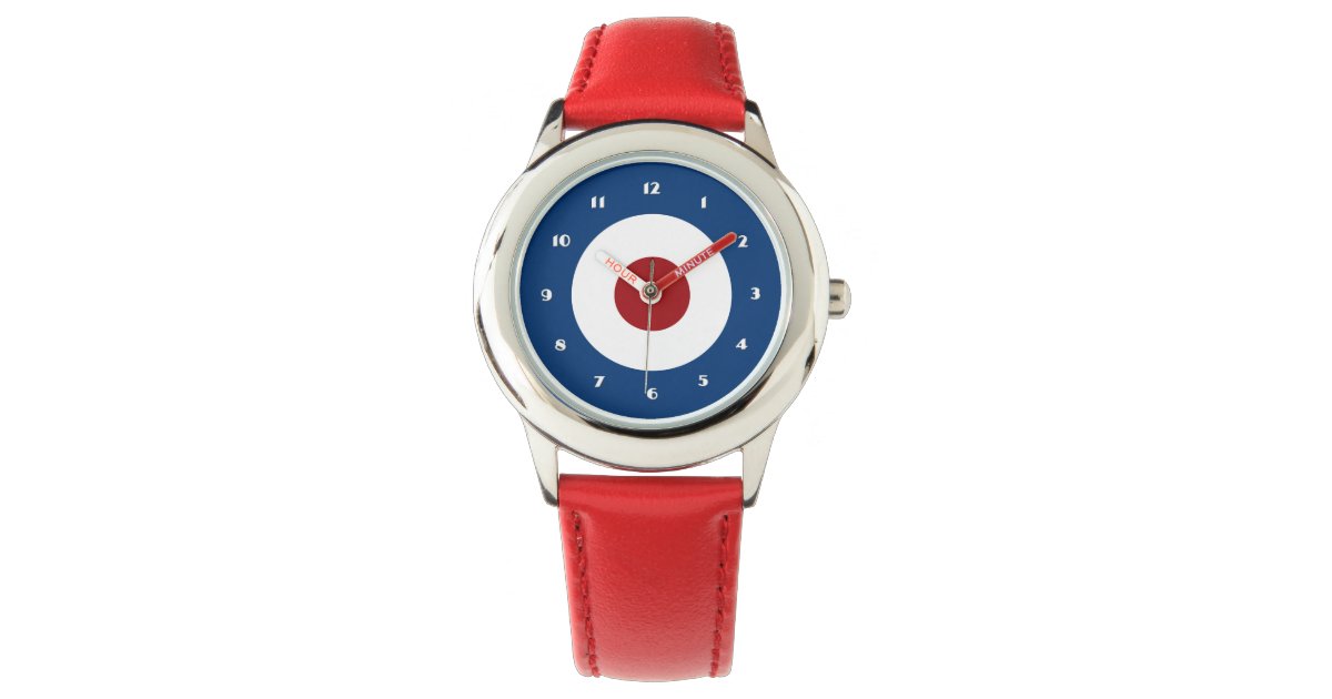 Mod Bullseye Archery Target Watch | Zazzle