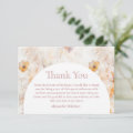 Modern Botanical Arch Graduation Thank You Card | Zazzle