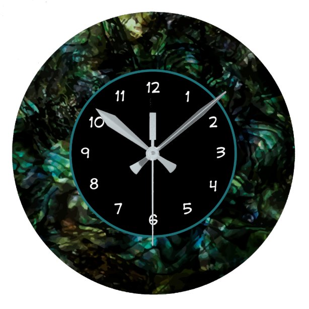 Artsy Wall Clocks | Zazzle.com.au