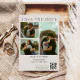 Modern Fancy Script QR Code Wedding Save The Date | Zazzle