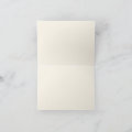 Modern Minimalist Table Number Card Folded | Zazzle