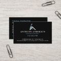 Modern QR Code Contractor/Construction Business Card | Zazzle