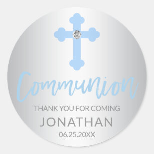 Silver Cross Stickers | Zazzle AU