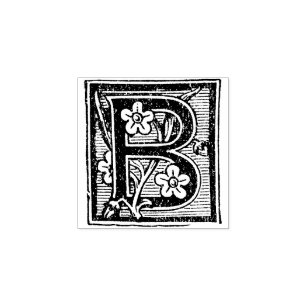 Letter B Monogram Rubber Stamps - Self-Inking Stamps | Zazzle AU