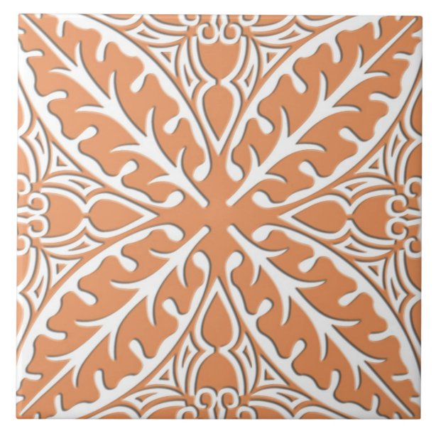 Peach Decorative Ceramic Tiles | Zazzle.com.au