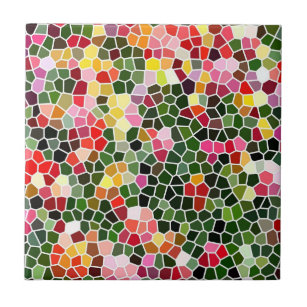 Multi Coloured Decorative Ceramic Tiles | Zazzle.com.au