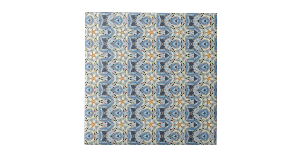 mostly blue moroccan tile | Zazzle