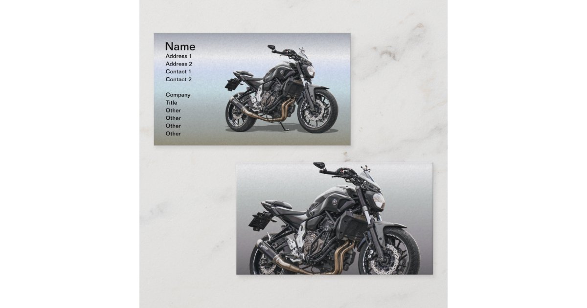 Motorcycle - The Dream Bike Business Card | Zazzle
