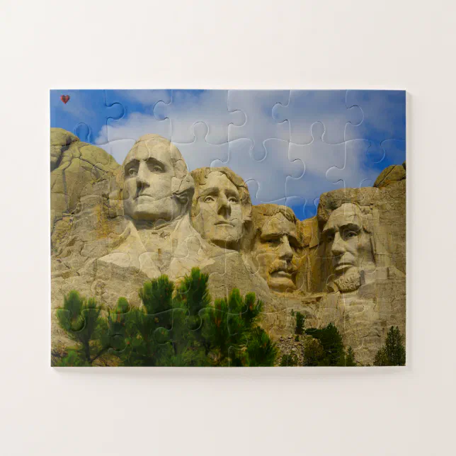Mount Rushmore South Dakota Jigsaw Puzzle | Zazzle