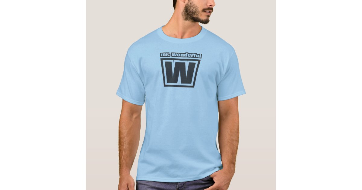 Mr. Wonderful Shirt | Zazzle
