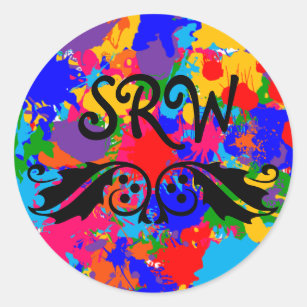 Paint Splat Stickers | Zazzle AU