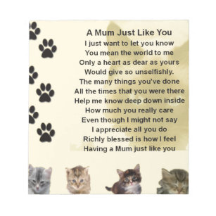 Poem Notepads | Zazzle AU