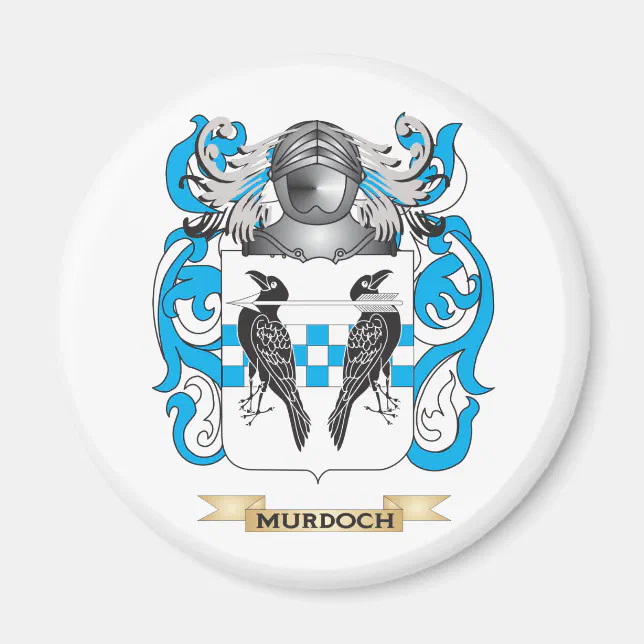 Murdoch-3 Coat of Arms (Family Crest) Magnet | Zazzle