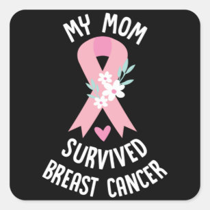 Survived Breast Cancer Stickers | Zazzle AU