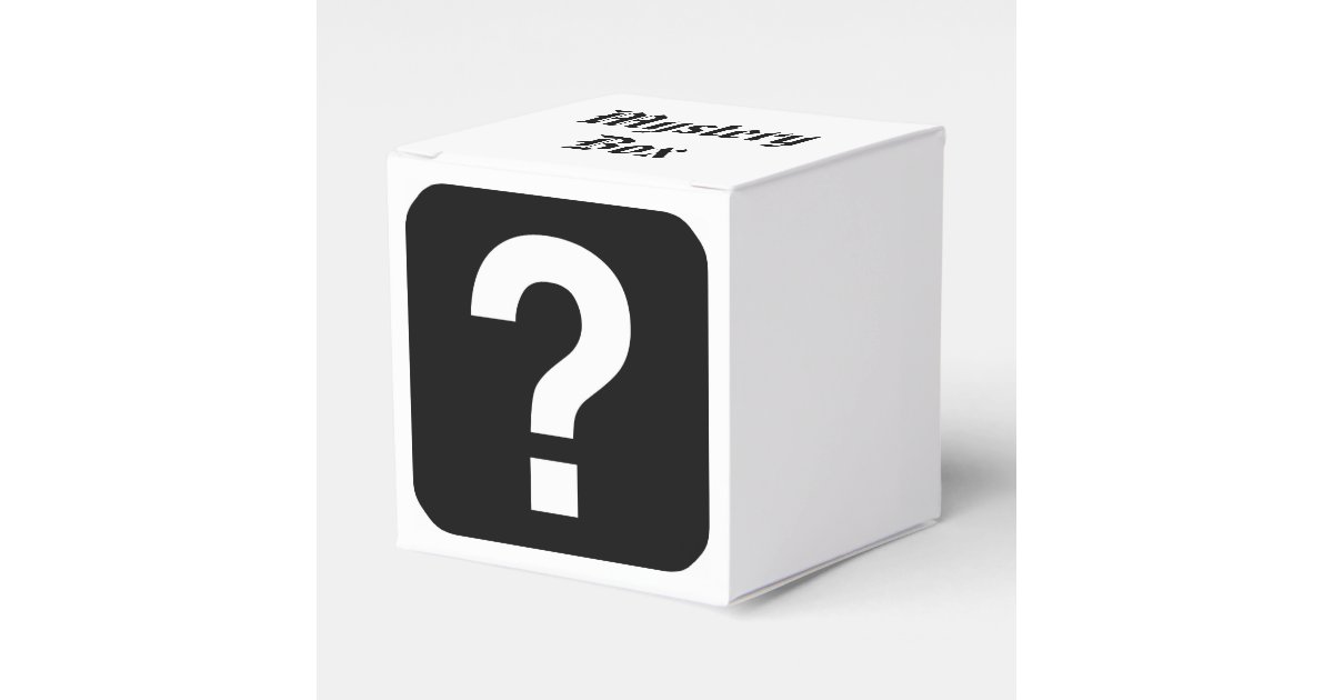 Mystery Box | Zazzle