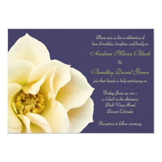 Navy Blue Cream Wedding Invitations & Announcements | Zazzle.com.au