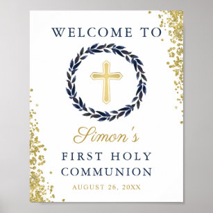 First Holy Communion Posters & Photo Prints | Zazzle AU