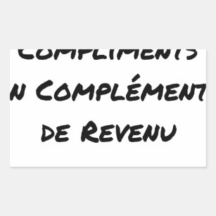 With Compliments Stickers | Zazzle AU