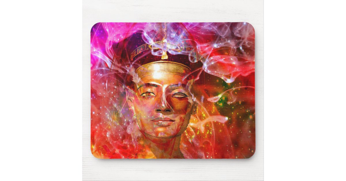 Nefertiti Egyptian queen Mouse Pad | Zazzle