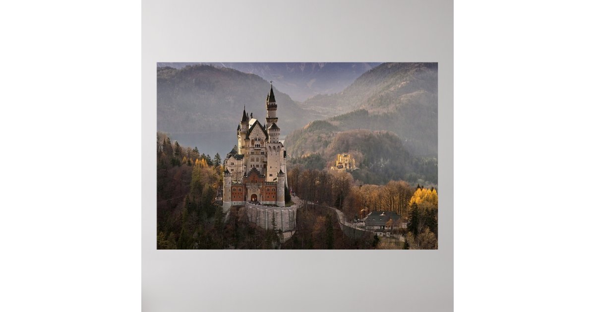 Neuschwanstein Castle Germany Poster | Zazzle