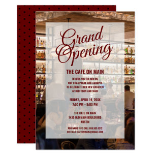 Grand Opening Letters For Restaurants