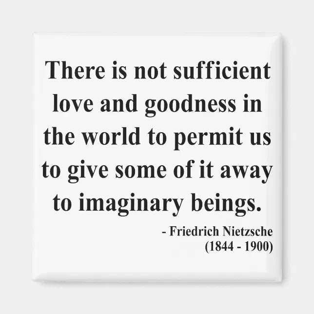 Nietzsche Quote 7a Magnet | Zazzle