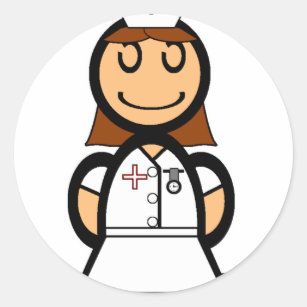 Nursing Logo Stickers | Zazzle AU