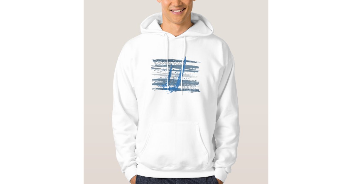 Offshore Yacht Race – Nautical Sailboat Ocean Hoodie | Zazzle