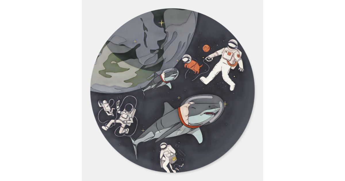 One Planet One Chance - Earth Day(Cartoon Texture) Classic Round ...