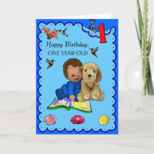 1 Year Old Birthday Cards | Zazzle.com.au