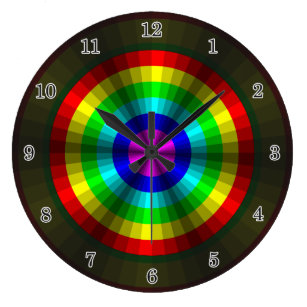 Optical Illusion Wall Clocks | Zazzle.com.au