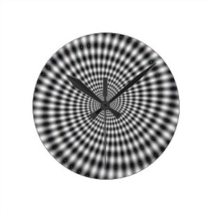 Optical Illusion Wall Clocks | Zazzle.com.au