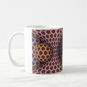 Optical Illusion Coffee & Travel Mugs | Zazzle AU