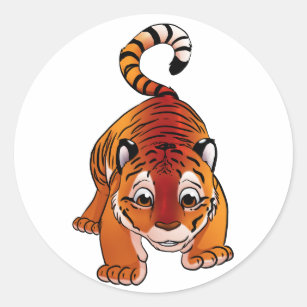 Tiger Stickers | Zazzle AU
