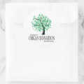 Organ Donation Tree Classic Round Sticker | Zazzle