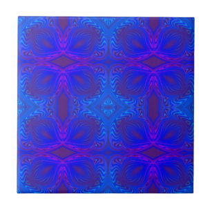 Purple Decorative Ceramic Tiles | Zazzle.com.au